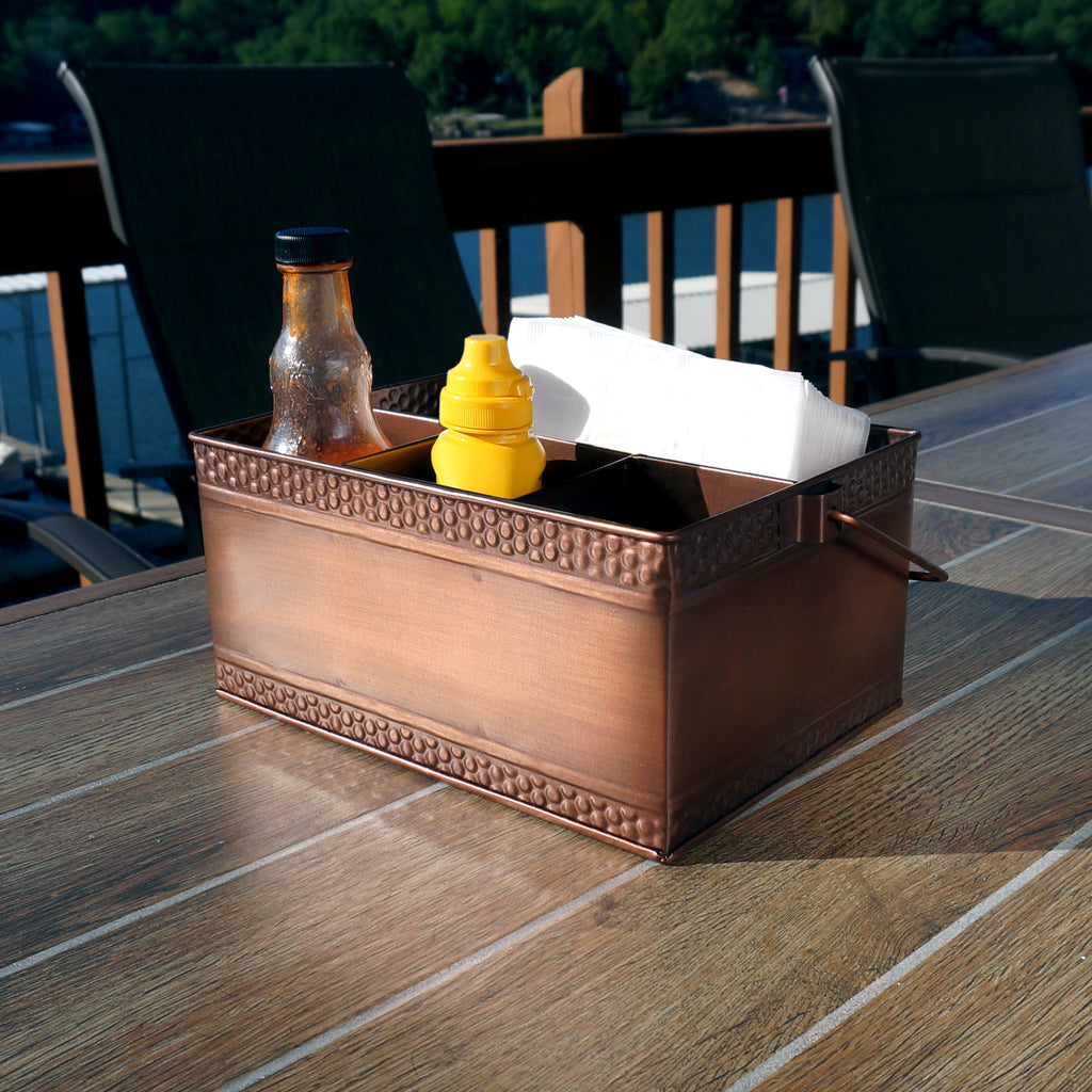 The Pub Antique Copper Condiment Caddy – BREKX Promo